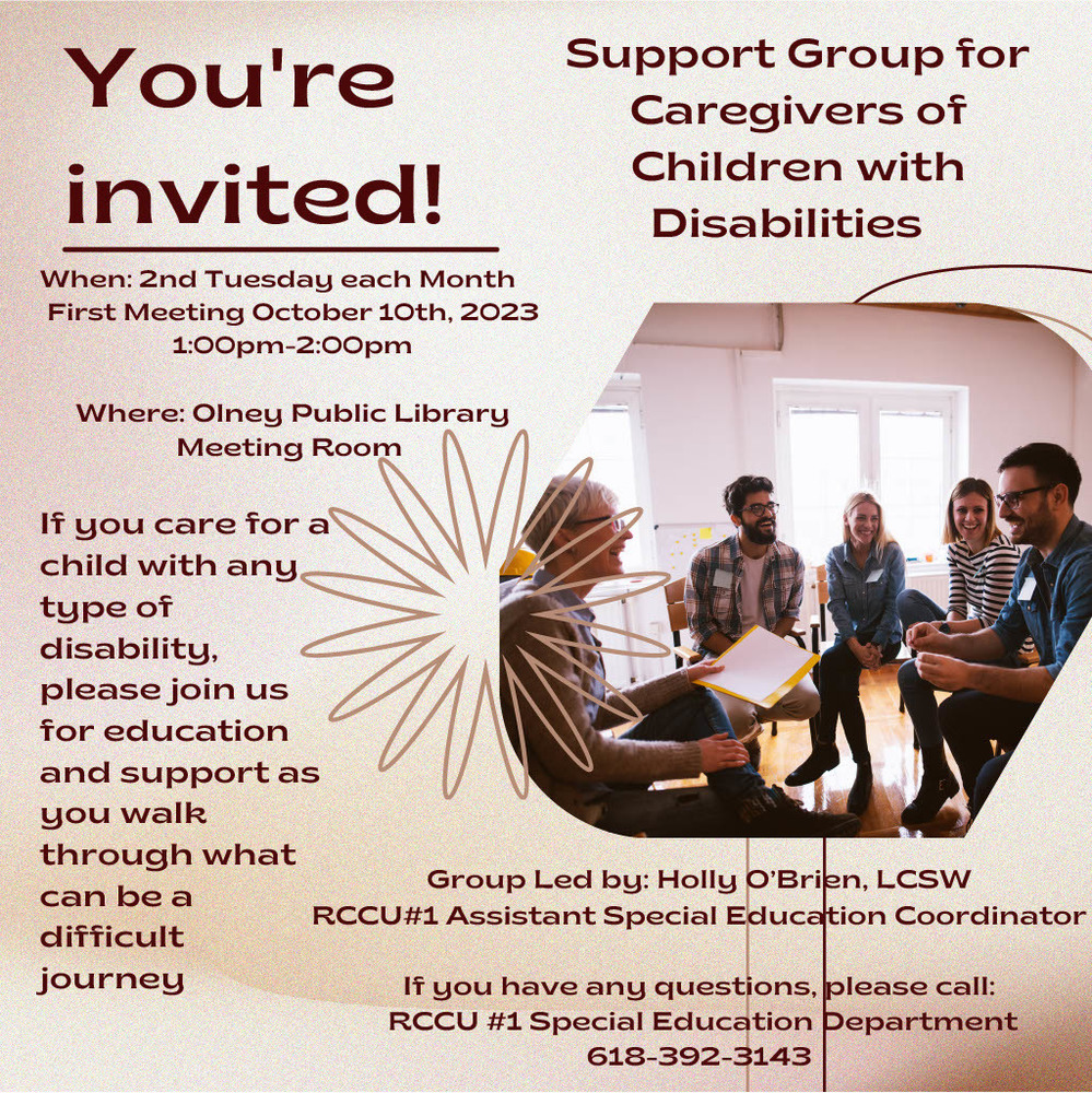 Support Group for Caregivers of Children with Disabilities | Richland ...