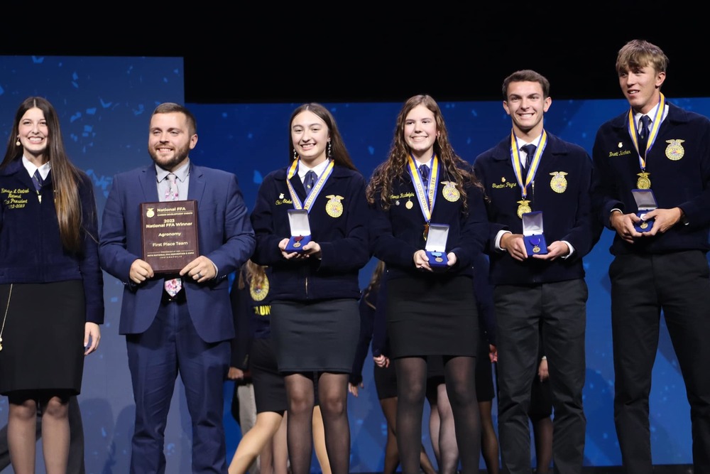 FFA Agronomy Team Takes First at National Convention | Richland County ...