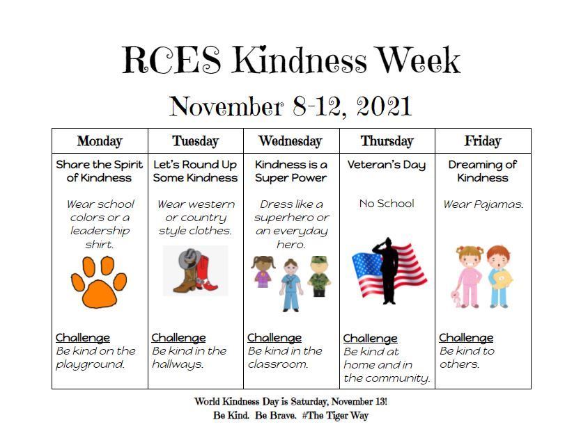 Kindness Week | Richland County Elementary School