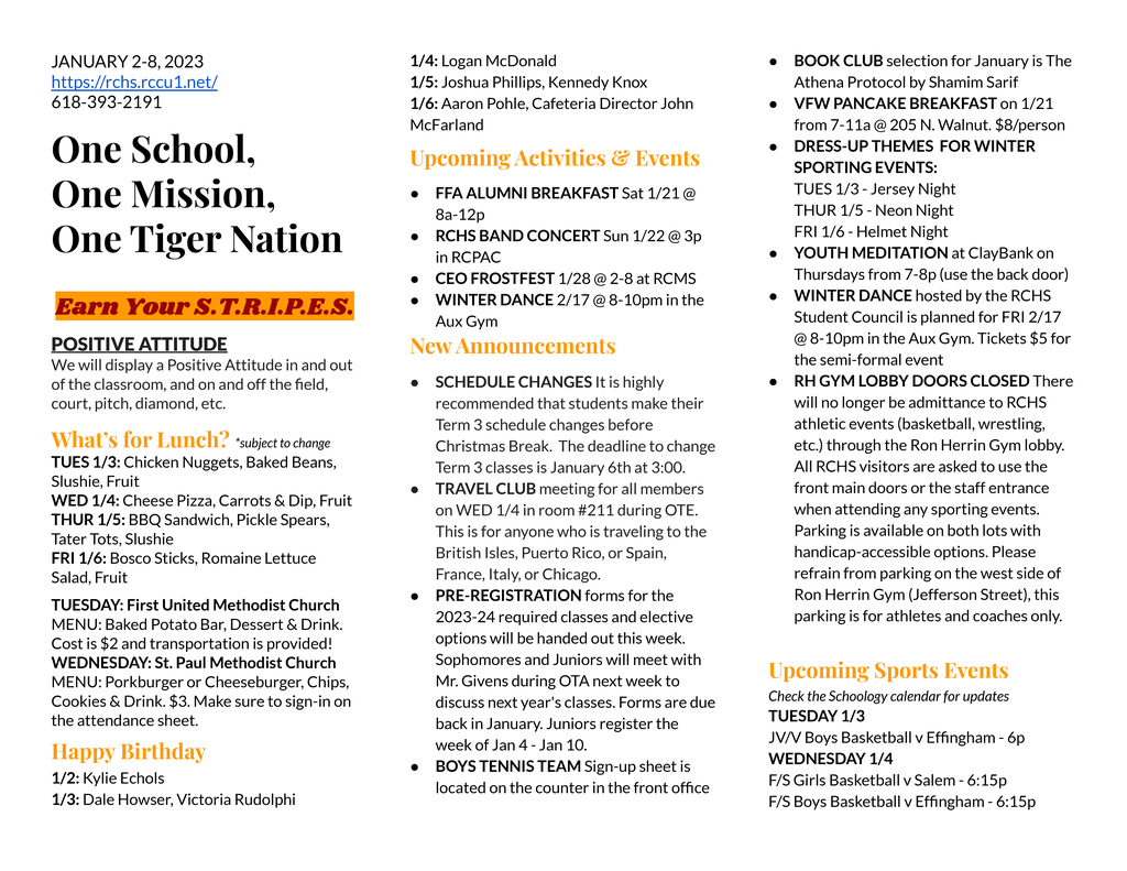 Live Feed | Richland County High School