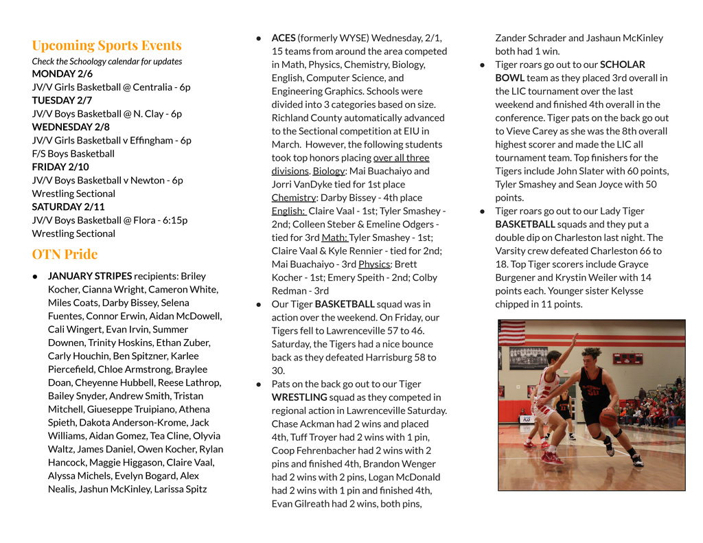 Live Feed | Richland County High School